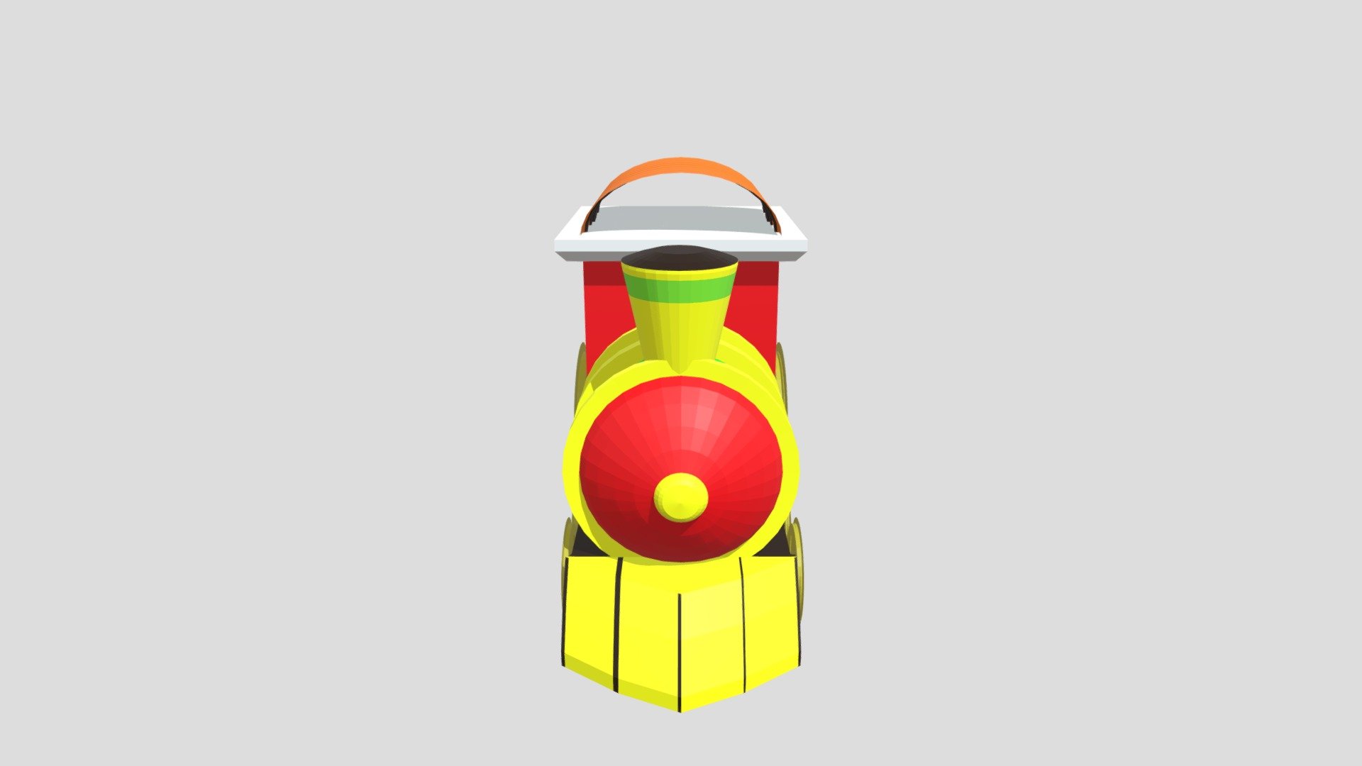 Toy Train - Download Free 3D model by hdisa [af71ab2] - Sketchfab