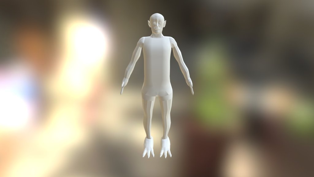 Elf Base Mesh - 3D model by Krypticorn [af739f7] - Sketchfab