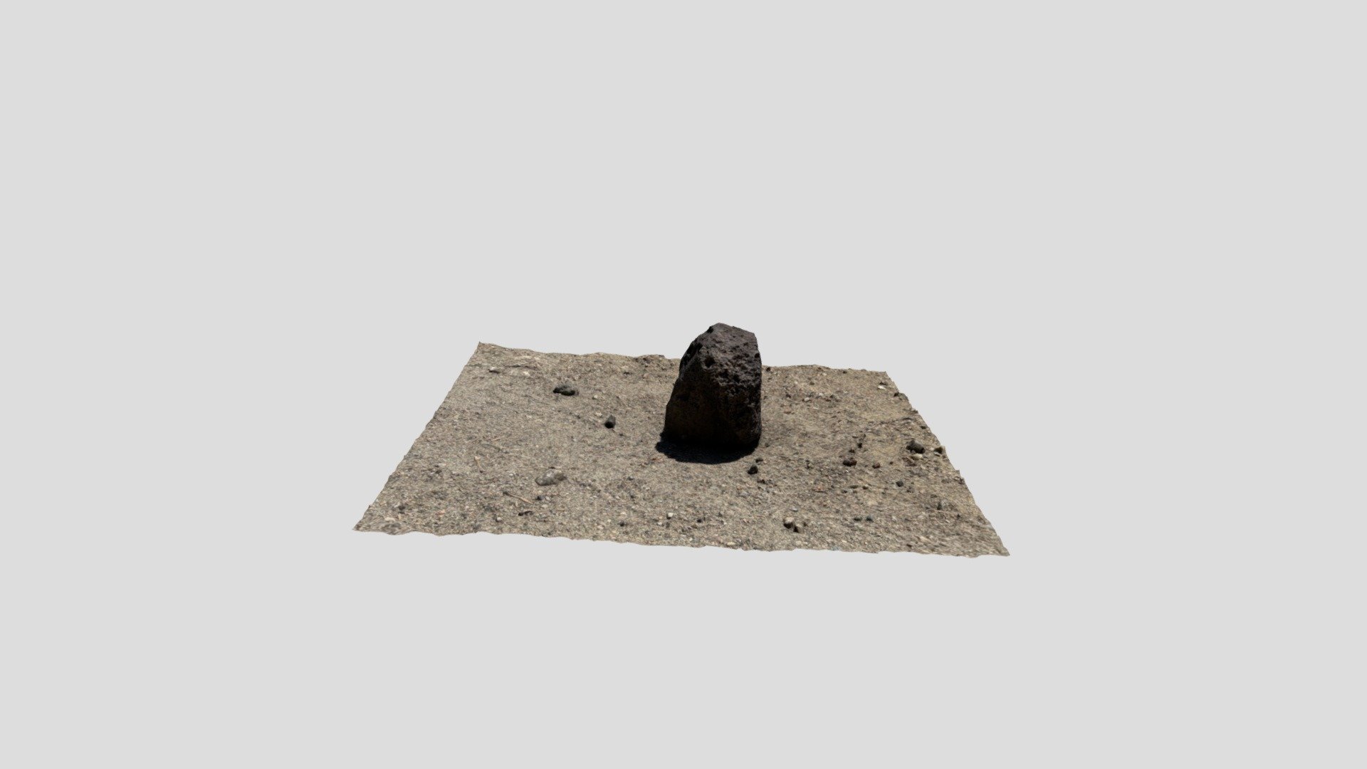 Porous moon like rock - Download Free 3D model by EtherealPsychonaut ...