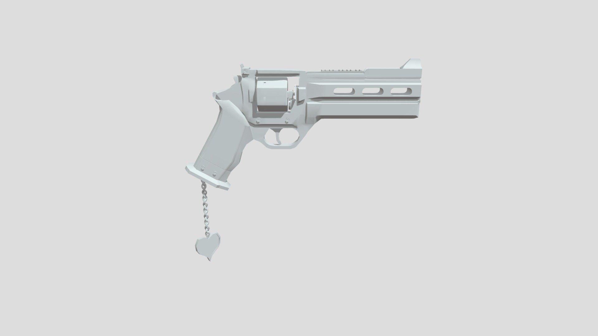 Rhino Revolver SciFi Varient - 3D model by danybeezly [af77798] - Sketchfab