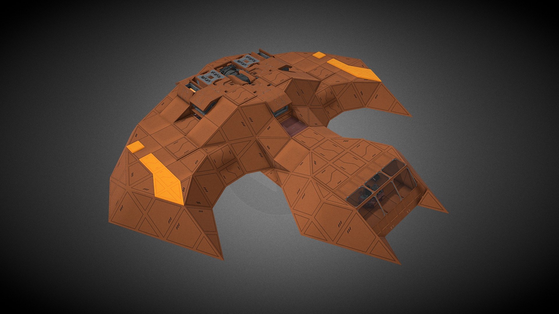Ferengi Scout Ship [Star Trek] ZEO - Download Free 3D model by ZEO CMF ...