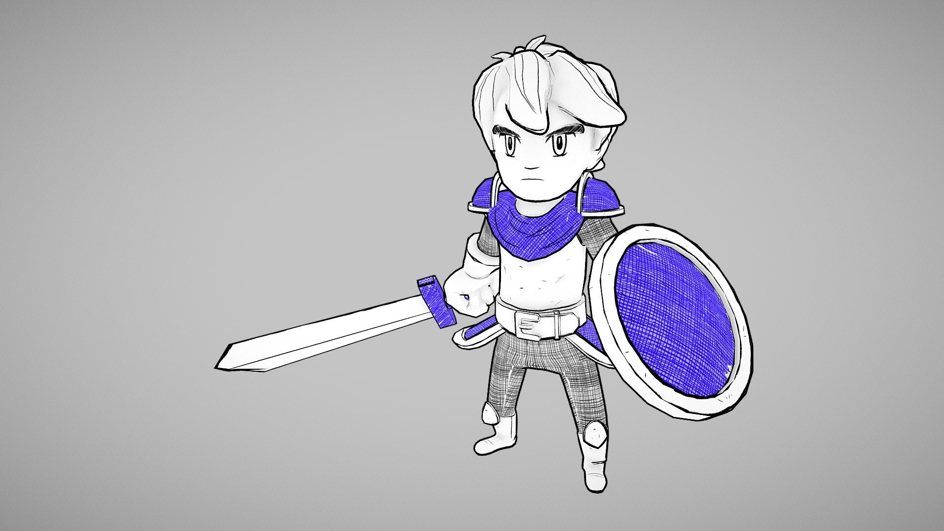 Knight - 3D model by Donald Gremillion II (@donaldg) [af7abee] - Sketchfab