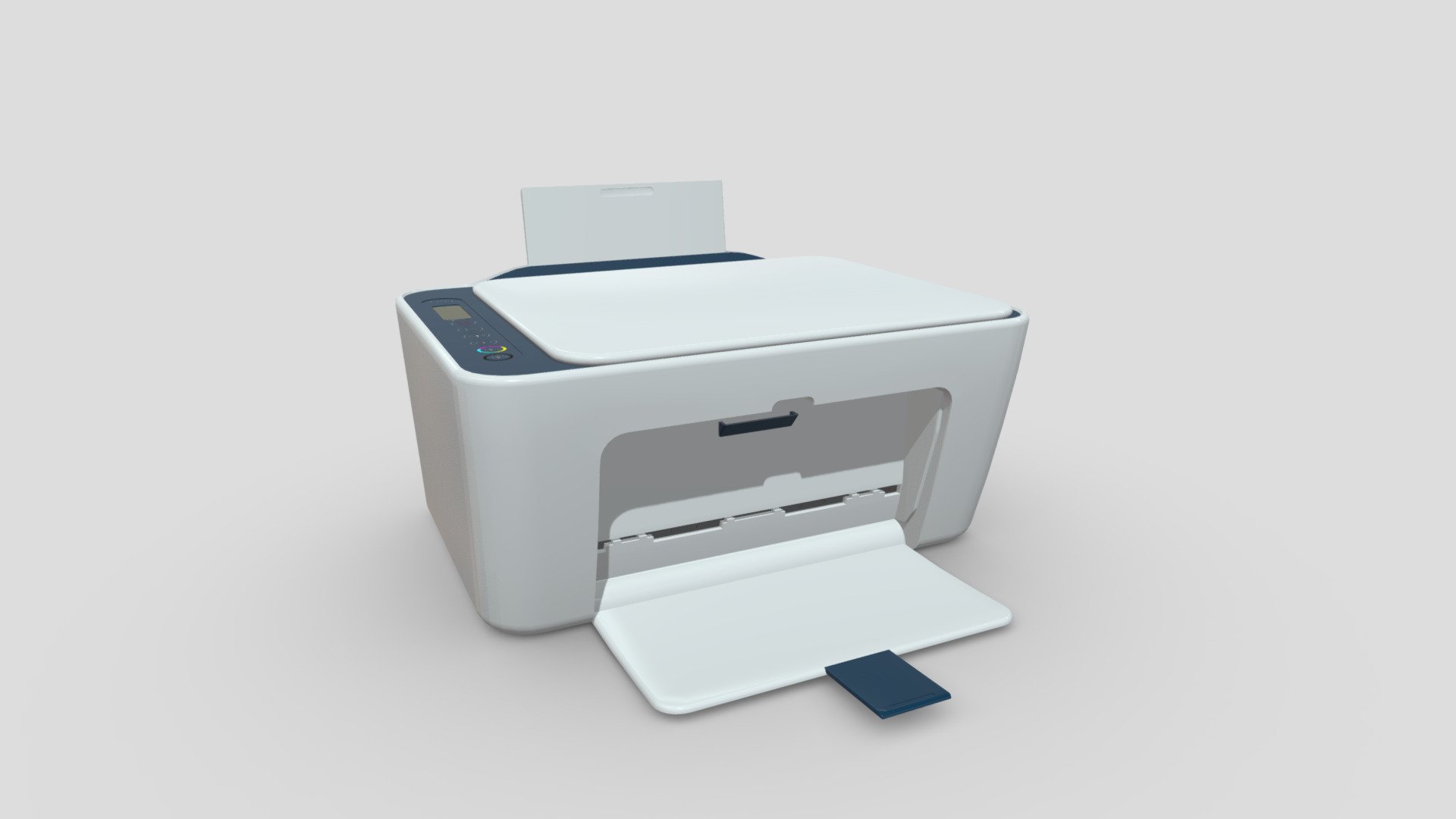 Printer, copy machine and scanner in one - Download Free 3D model by ...