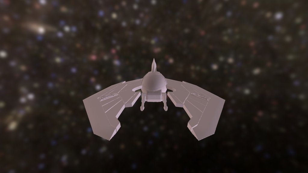 Alien Stealth Fighter - 3D model by Alejandro Gonzalez (@frametheory ...