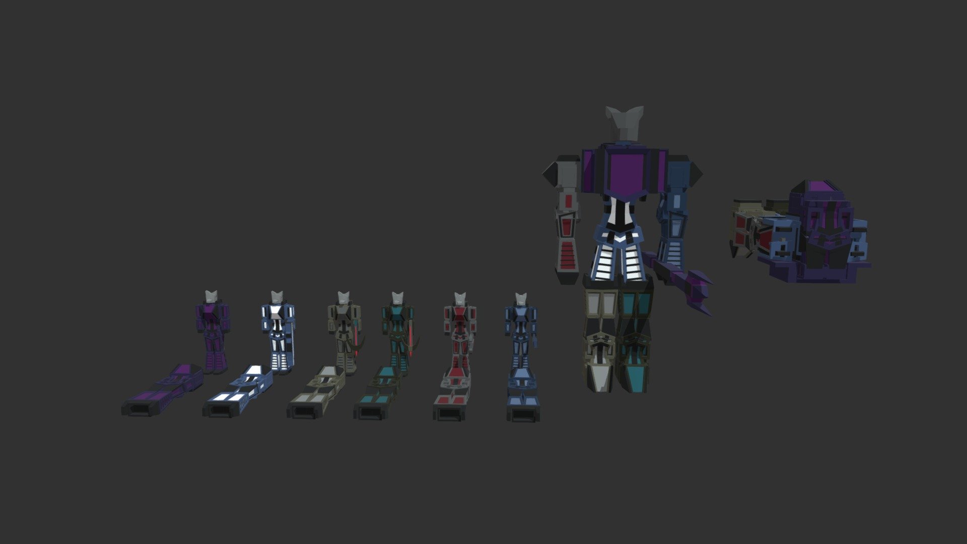 Bad robot - Download Free 3D model by akuokanav [af7e68b] - Sketchfab