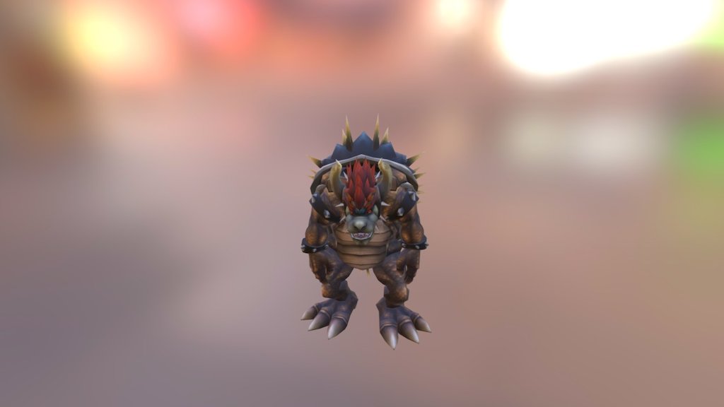 Giga Bowser Fist Pump - Download Free 3D model by Warrior364 [af7fe9b ...