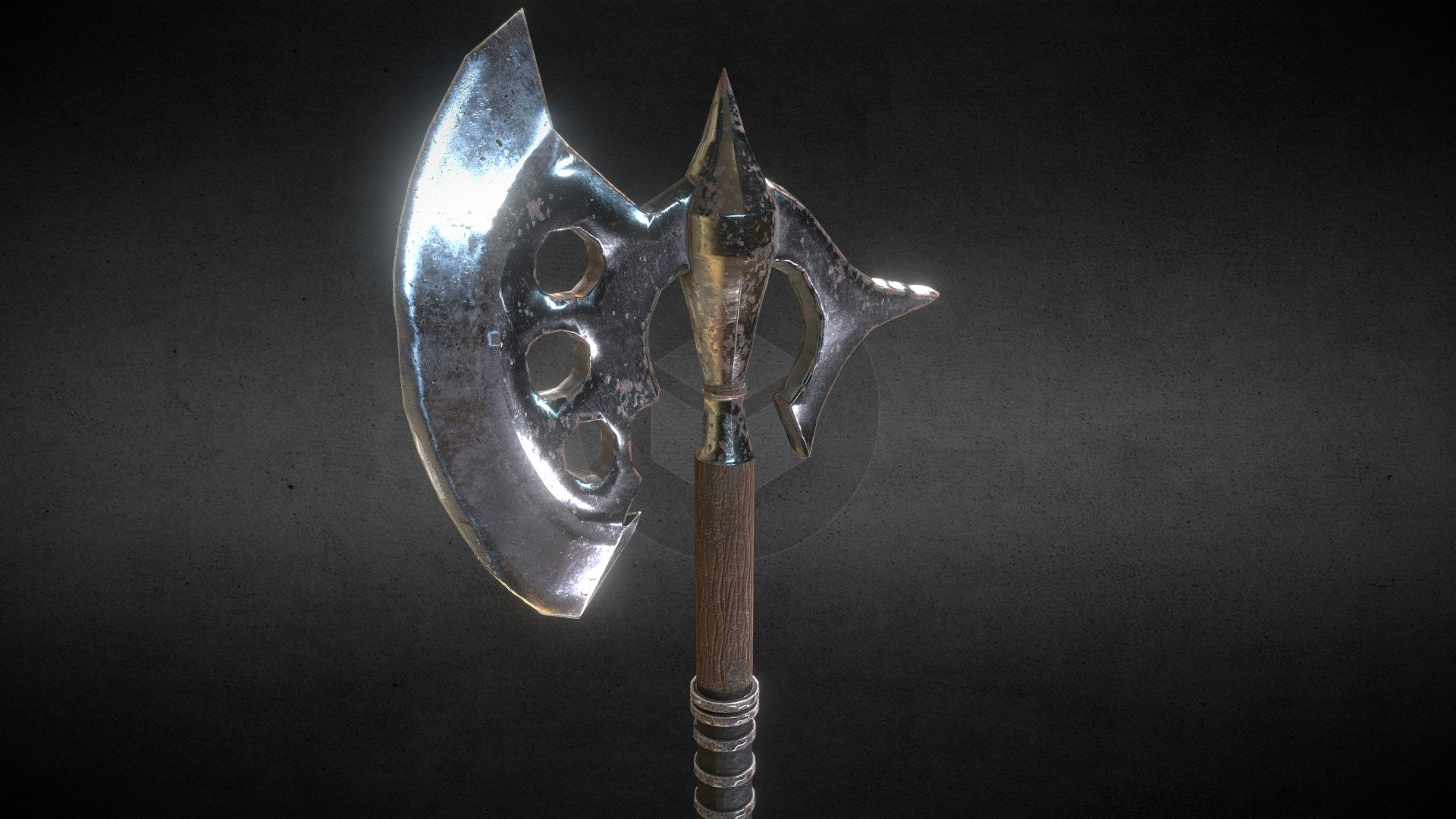 War Axe - Download Free 3D model by TunZharif [af82dd6] - Sketchfab