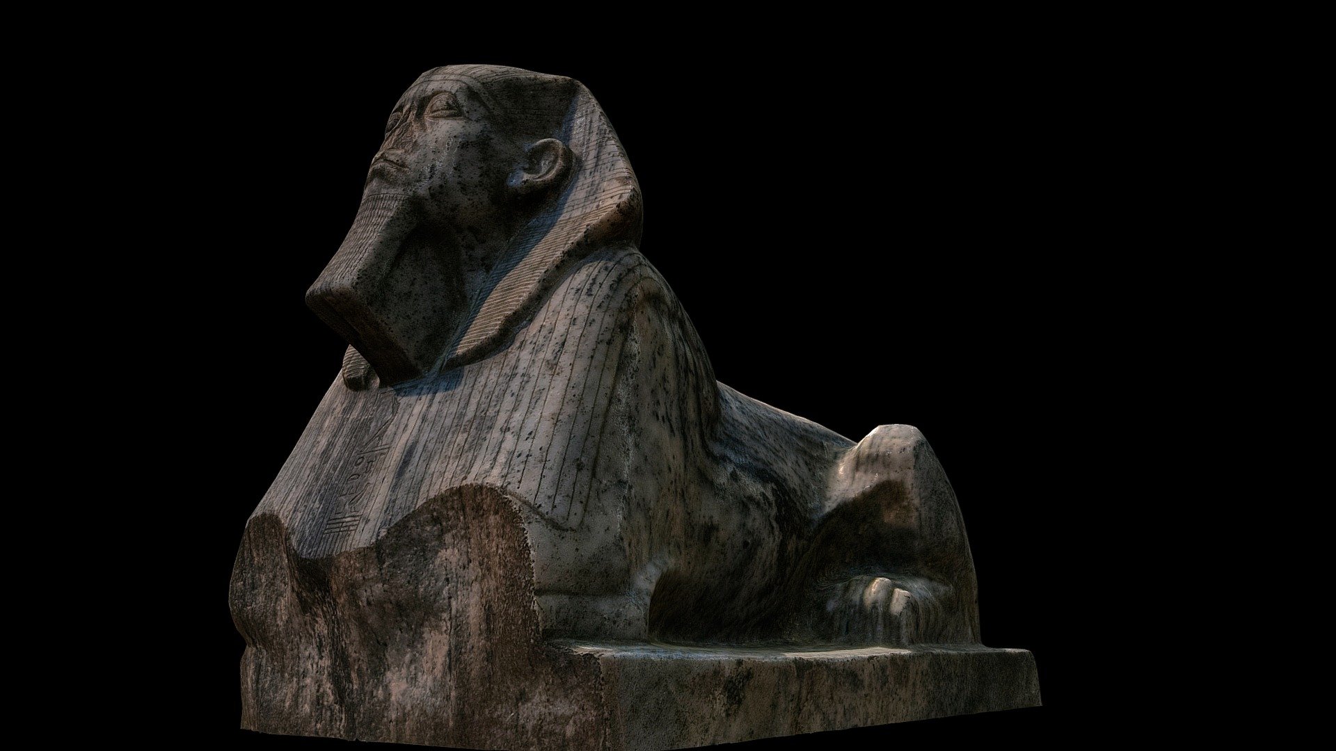 Senwosret III as a Sphinx - 3D model by Raiz (@RaizVR) [af83d4e ...
