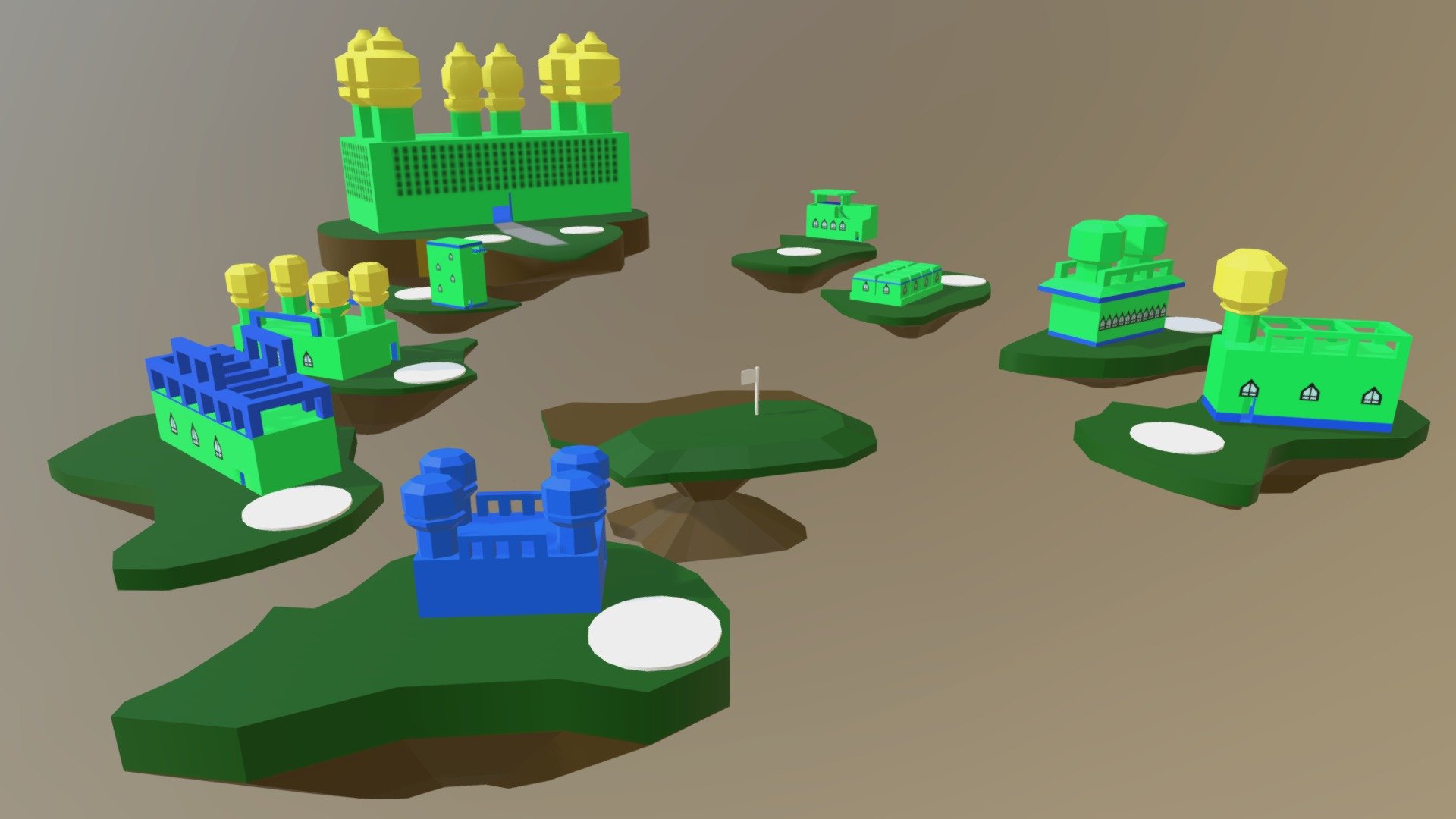 Wind Castle - Download Free 3D model by AlexMagnei [af83f09] - Sketchfab