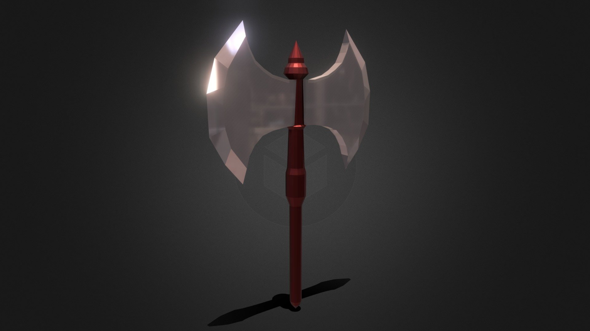Machado medieval lamina dupla - 3D model by boratfake2077 [af85239 ...