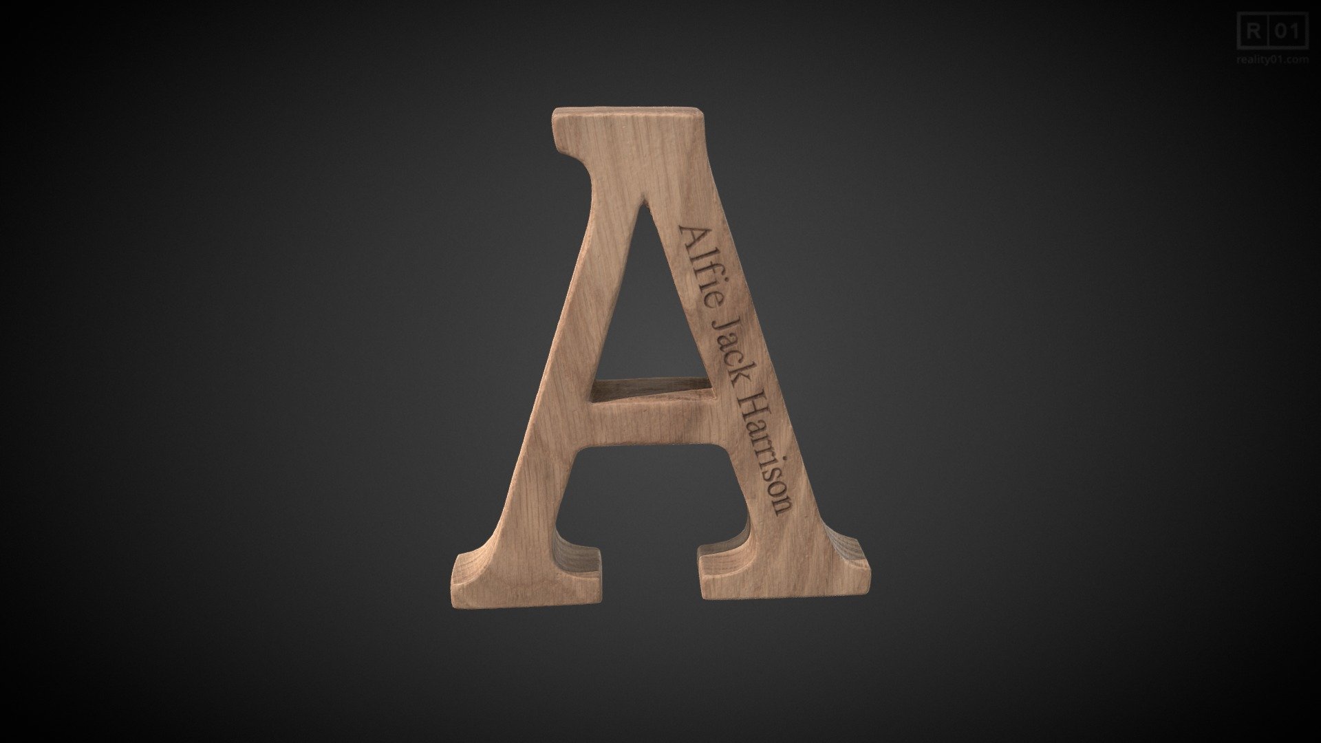 letter A - 3D model by Reality 01 (R01) (@reality-zero-one) [af858e9 ...