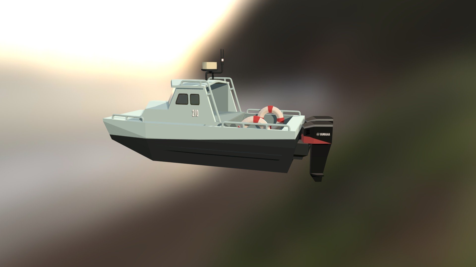 Iso Boat Only - 3D model by andycisk [af8590e] - Sketchfab