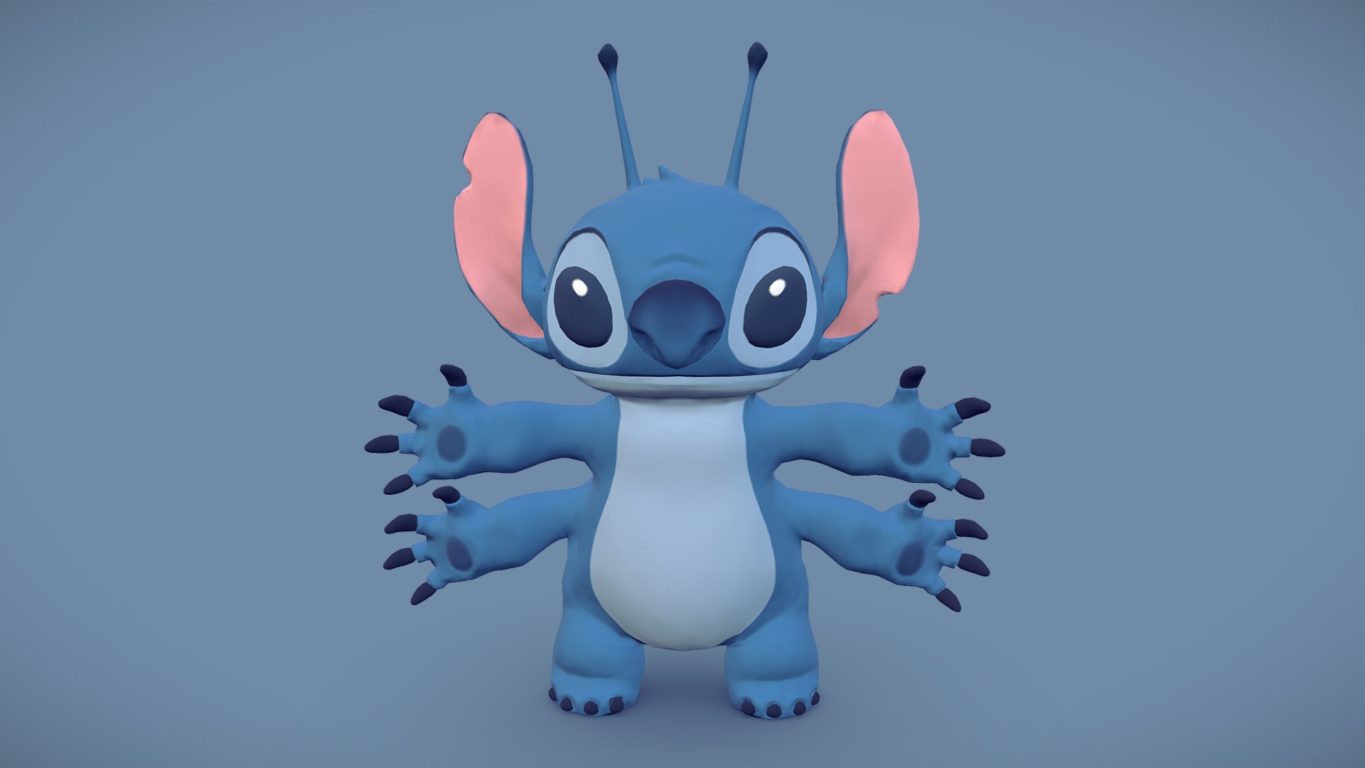 Stitch - 3D model by Mathilde Kvernland (@matkve) [af86211] - Sketchfab
