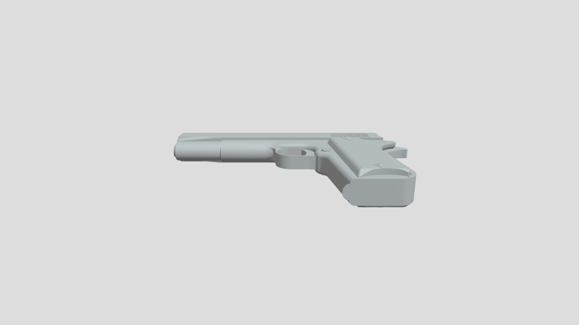 Colt M1911 test - 3D model by frontpolaryt [af8628c] - Sketchfab