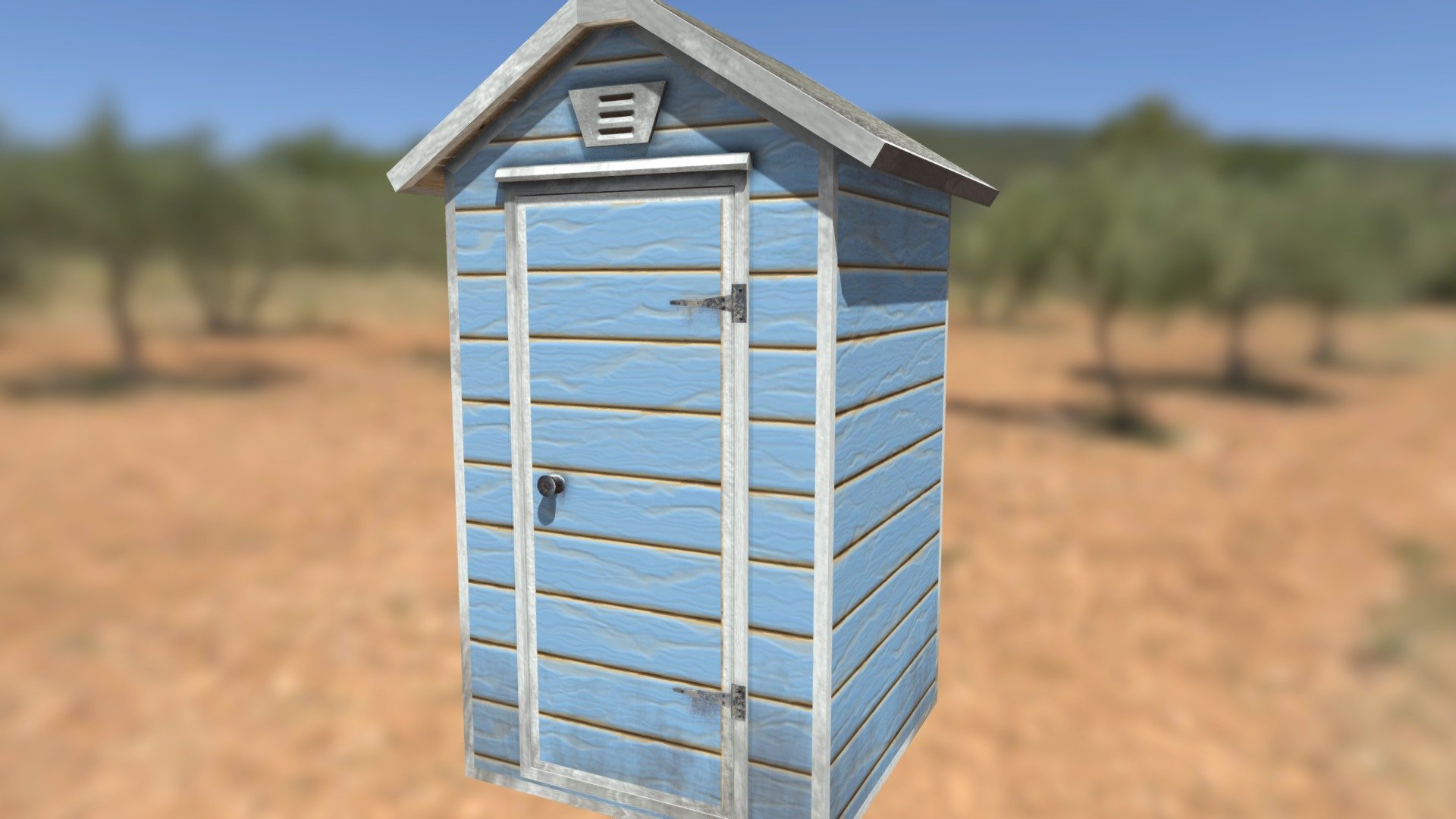 Small Shed - 3D model by billionlioe [af865bb] - Sketchfab