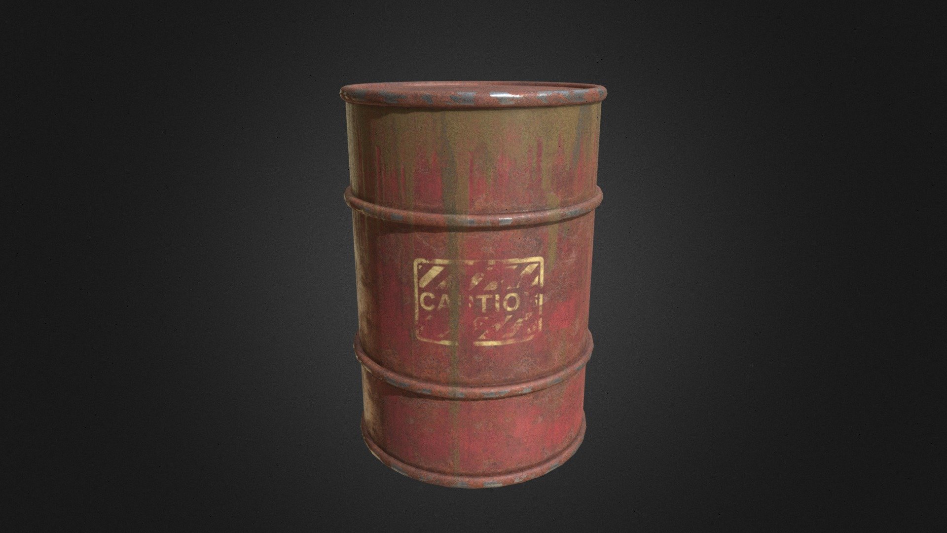 Dirty barrel - Download Free 3D model by Lelouch (@Lelouc4) [af880aa ...