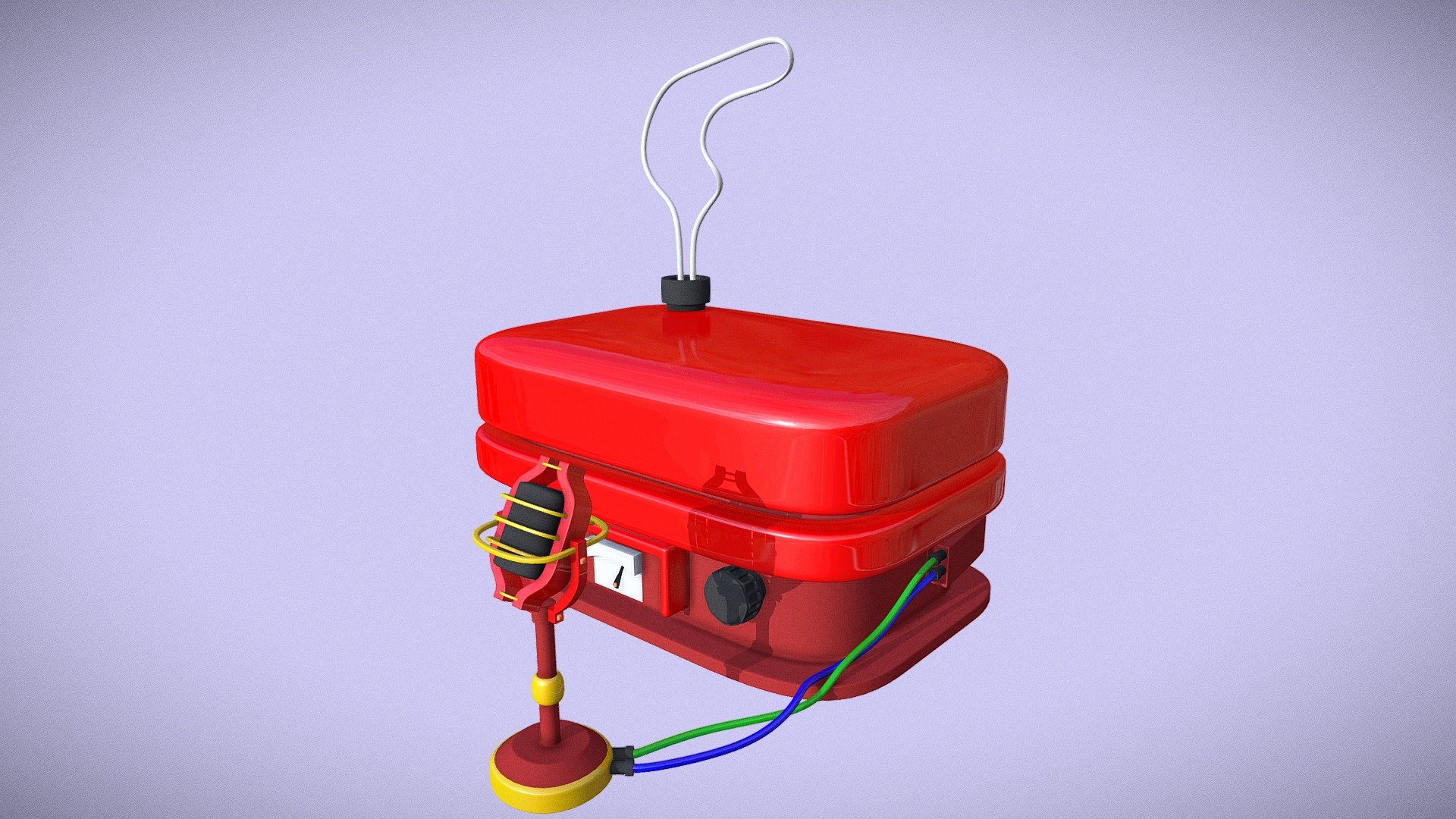 Radio Prop - Download Free 3D model by Daniele Cocchi (@Cocchi ...