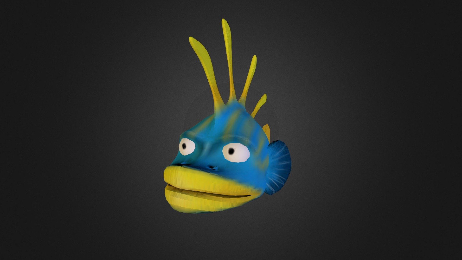 Cartoon Fish - 3D model by Rayndar [af89816] - Sketchfab