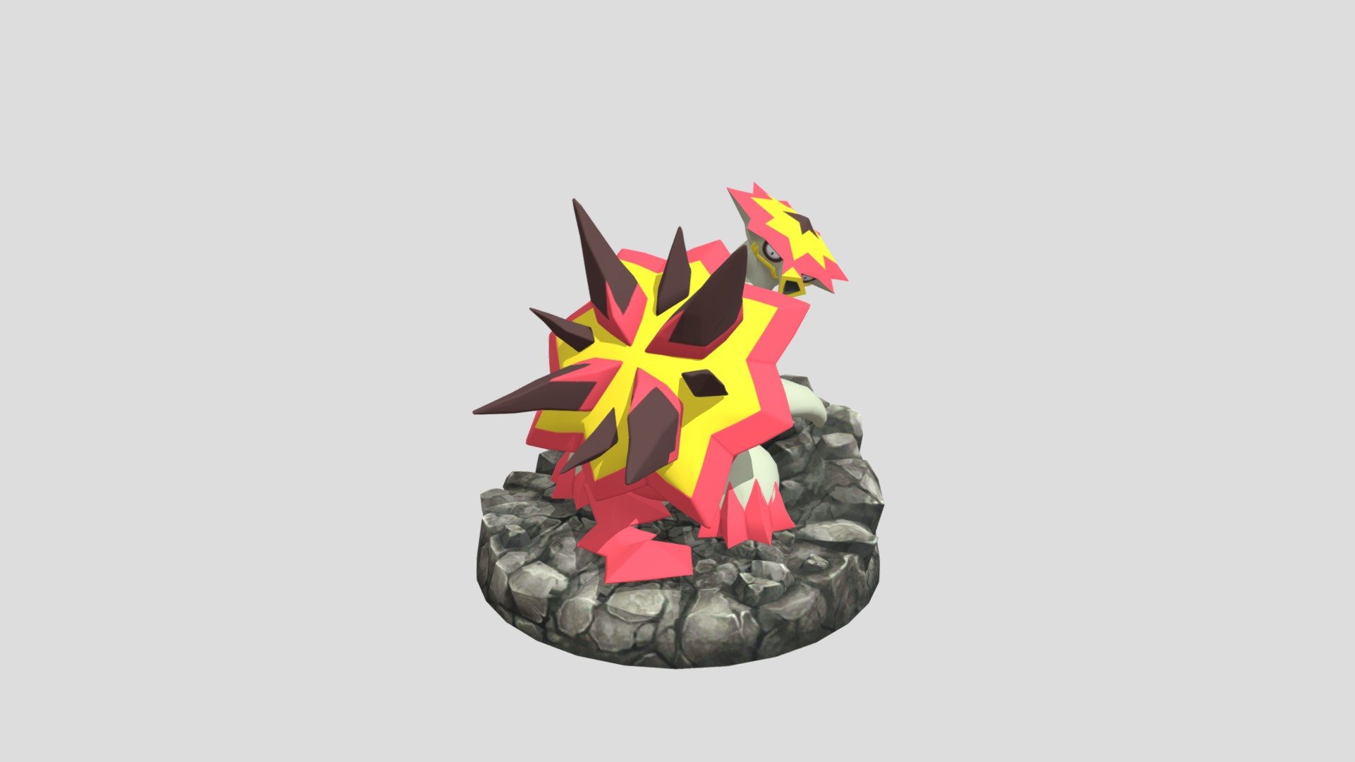 Turtonator - Download Free 3D model by nguyenlouis32 [af89b5e] - Sketchfab