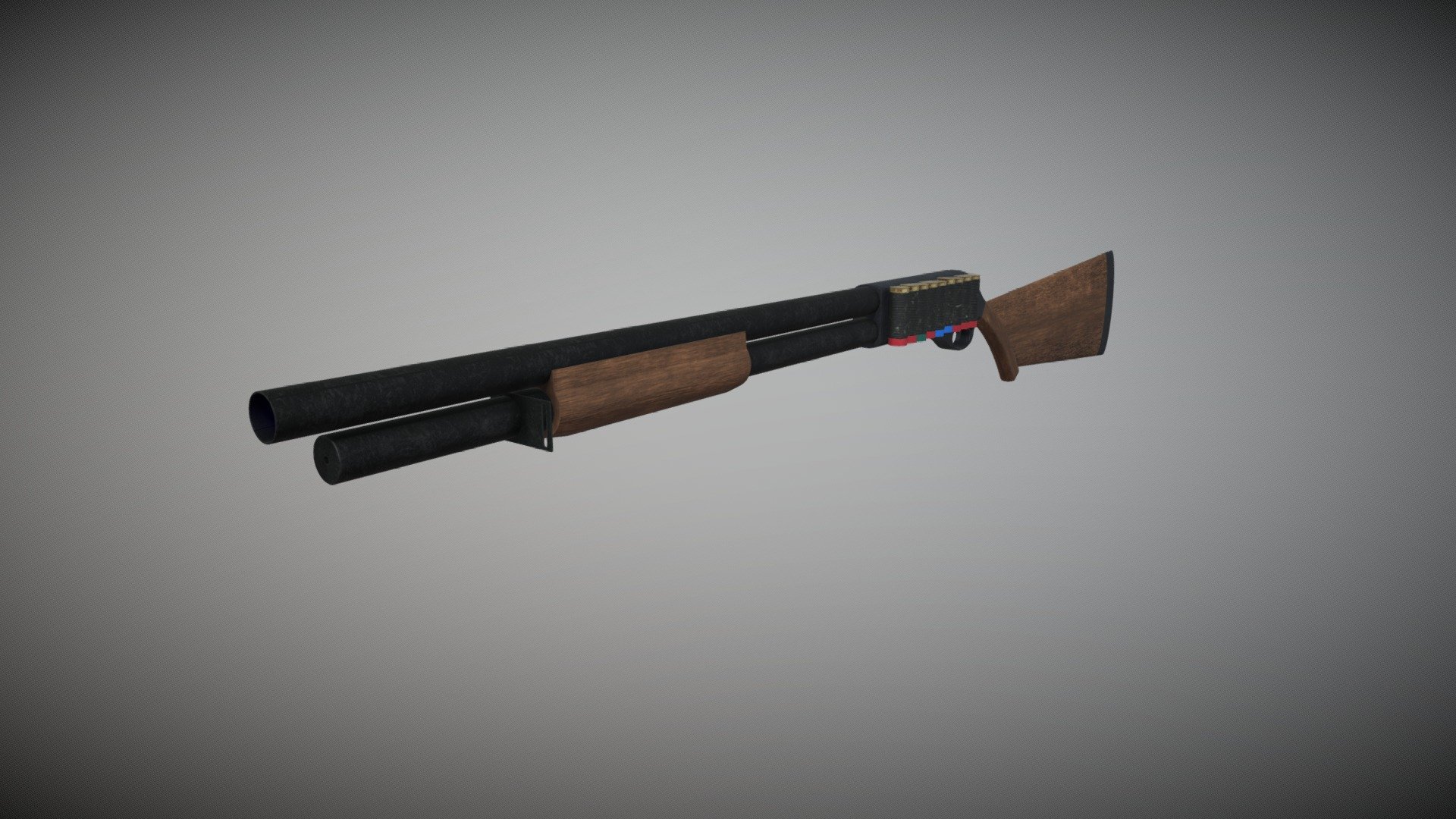 Remington Shotgun - 3D model by TaylorBenoit [af8a557] - Sketchfab