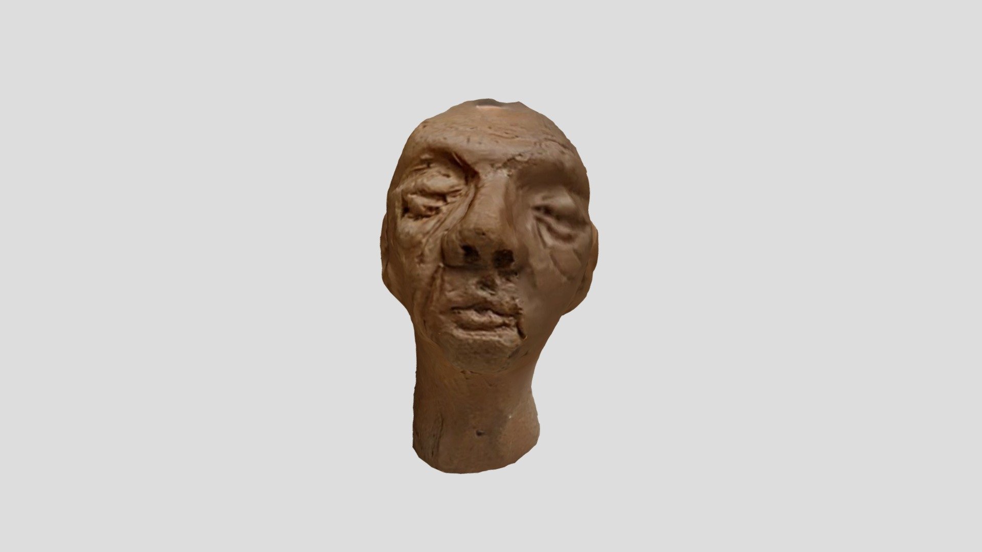 clay face 2 - Download Free 3D model by kristina.kask [af8bc18] - Sketchfab