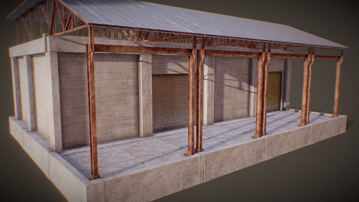 Garage 3D models - Sketchfab