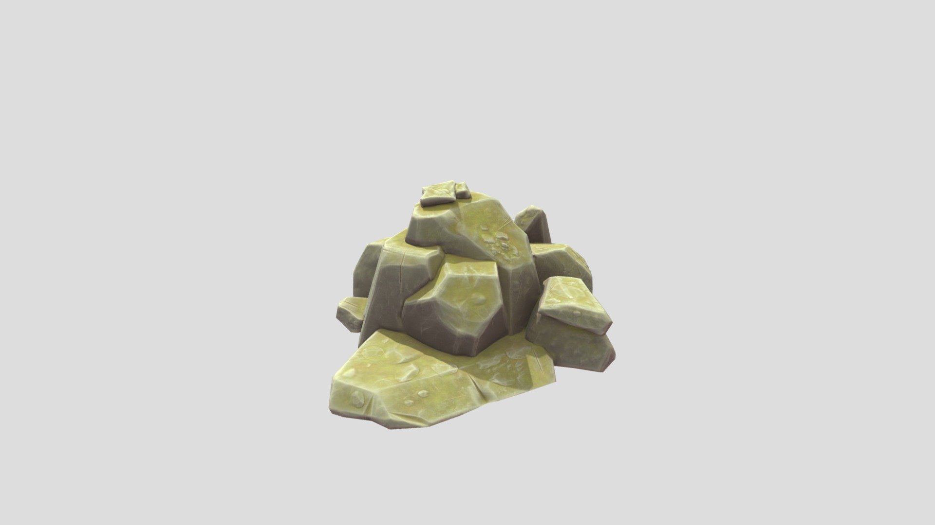 Stylized Rocks - 3D model by Yatta (@YattaGD) [af8d307] - Sketchfab