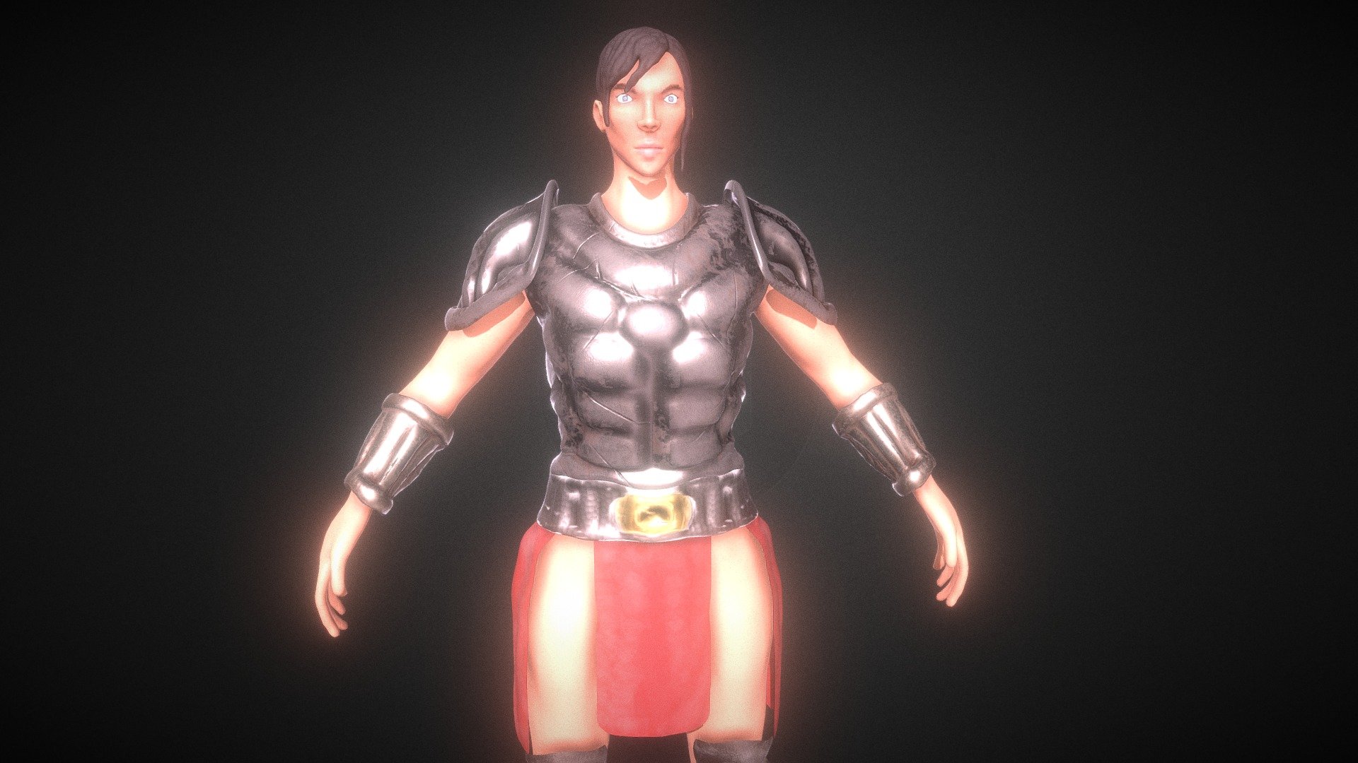 Battle Character - 3D model by Nick.Stark [af8d98a] - Sketchfab