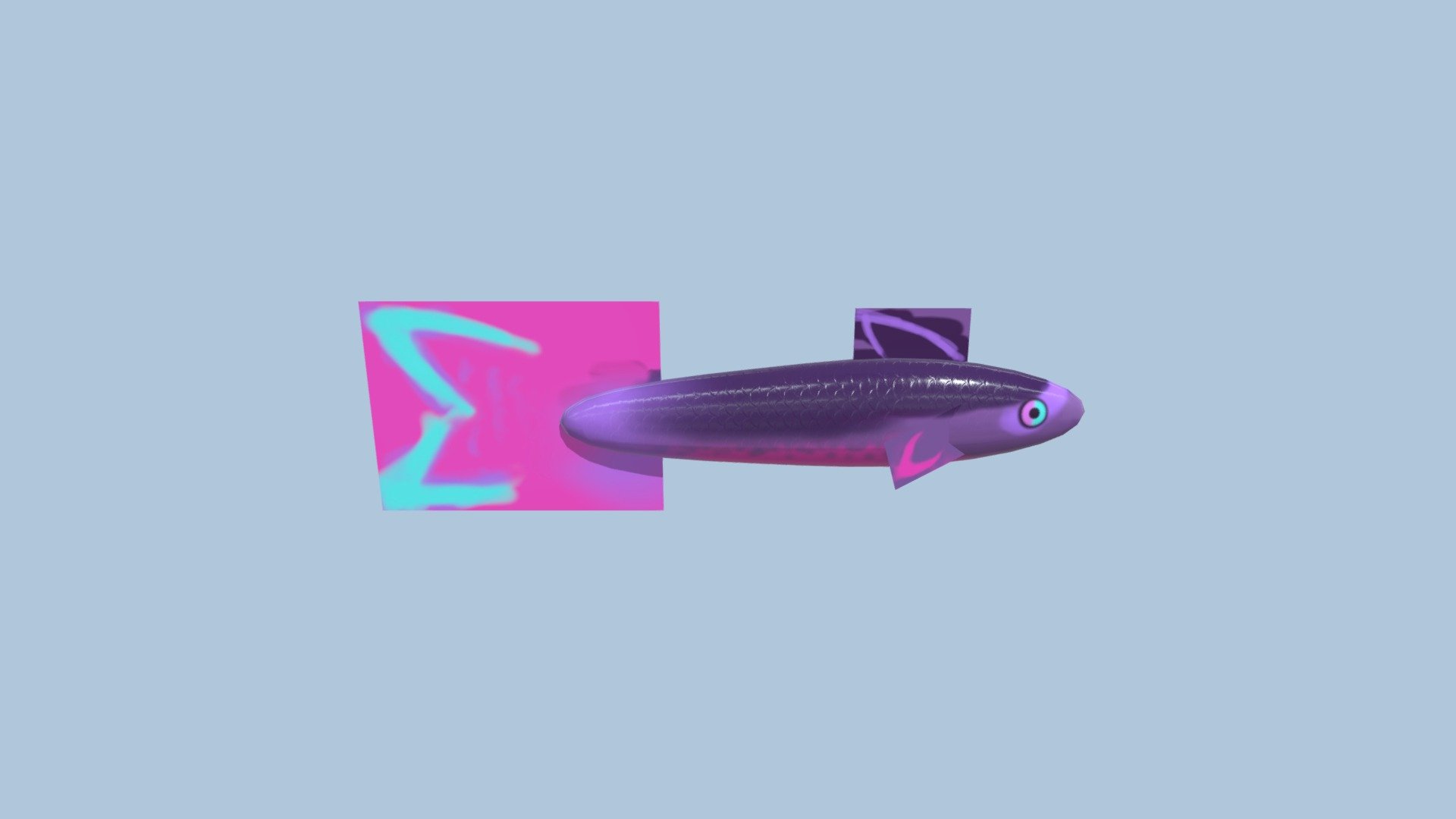 Fish_4 - 3D model by CosmicCatch [af8f435] - Sketchfab