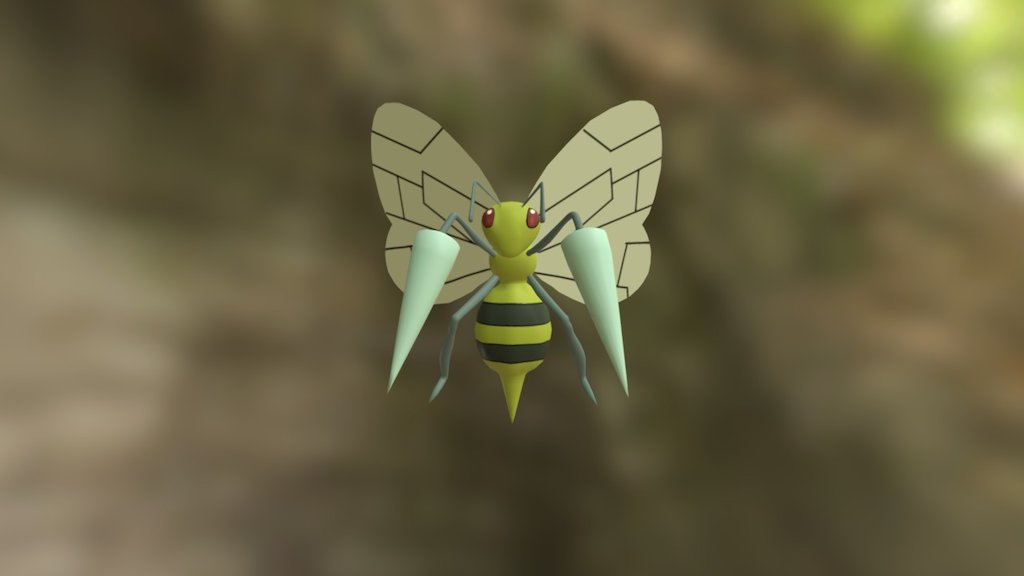 Beedrill - 3D model by Betu [af90a6a] - Sketchfab