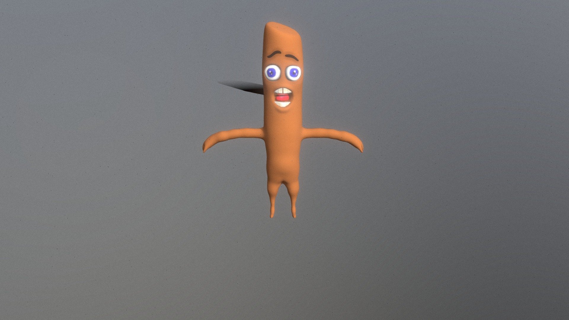 Sausage Man - Download Free 3D model by sinyorlonas [af90d8c] - Sketchfab