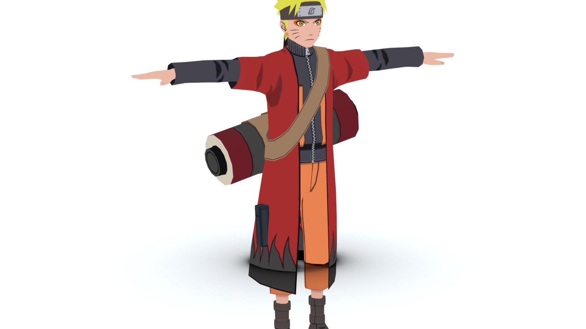 Naruto-sage - Download Free 3D model by qwits [af91699] - Sketchfab