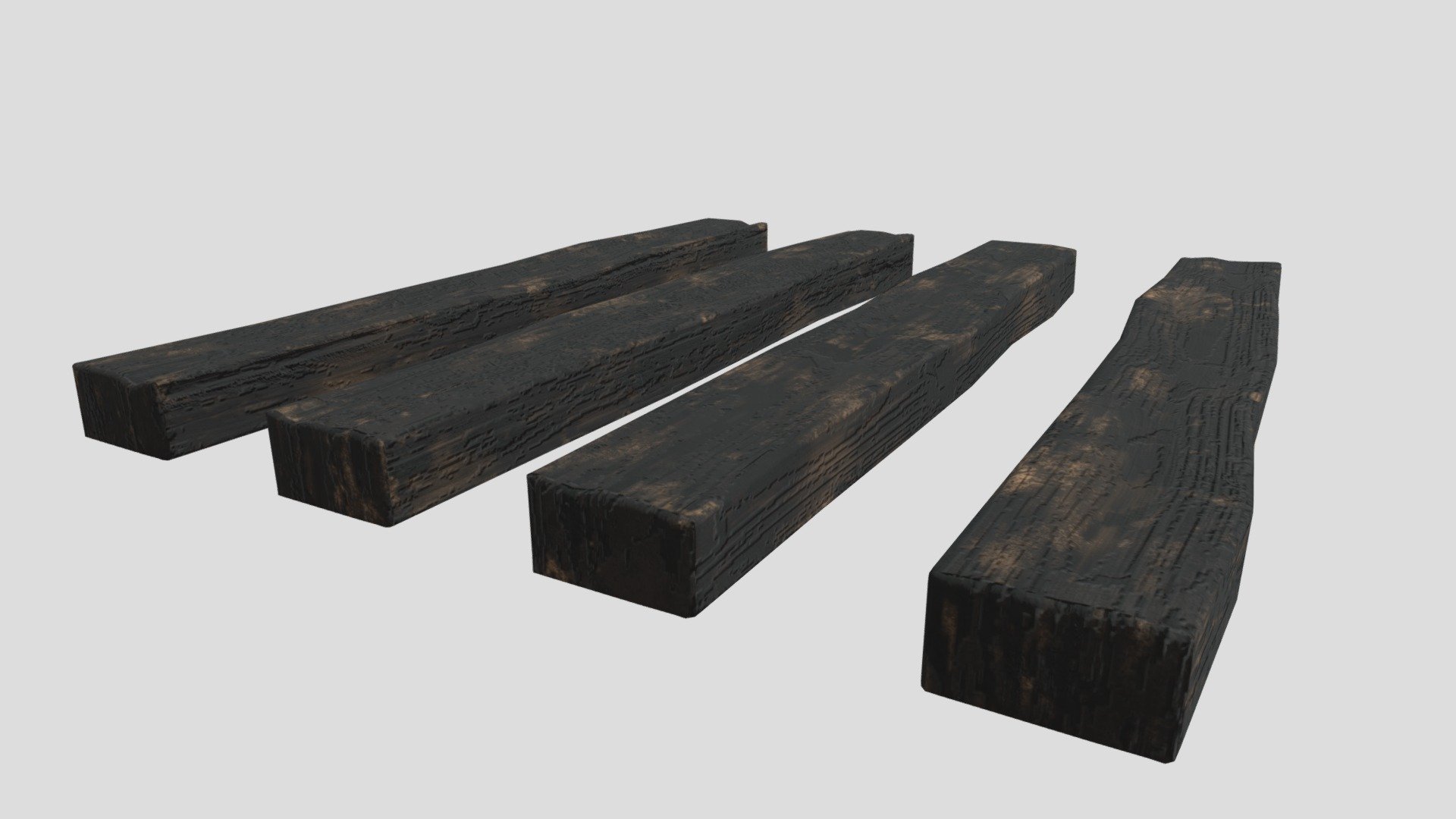 Rail Sleepers - Buy Royalty Free 3D model by Stoo [af91de9] - Sketchfab ...