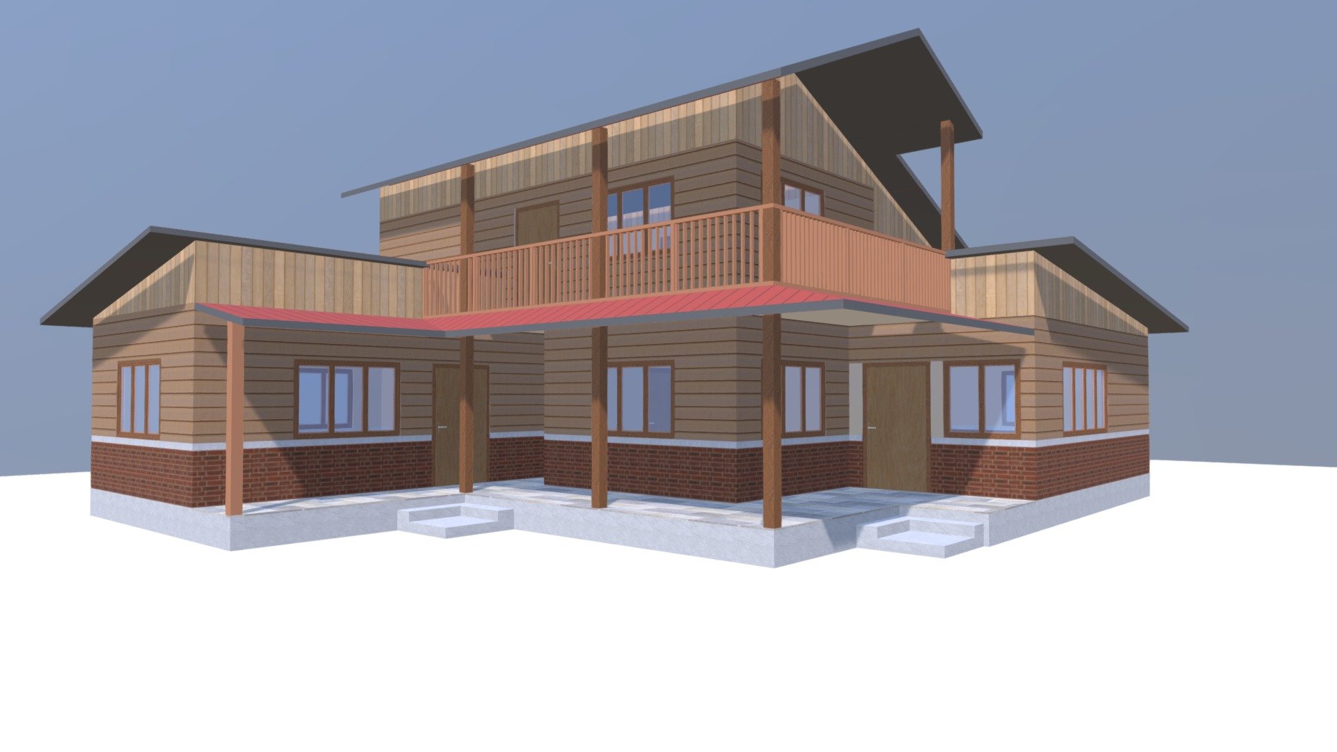 Ramung Residence - 3D model by zimik1 [af921ac] - Sketchfab