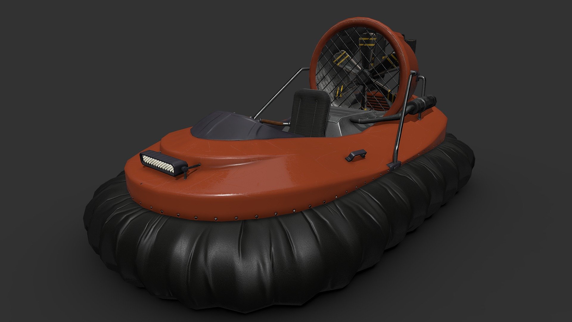 Hover Craft - 3D model by Evan (@Evanz) [af92386] - Sketchfab