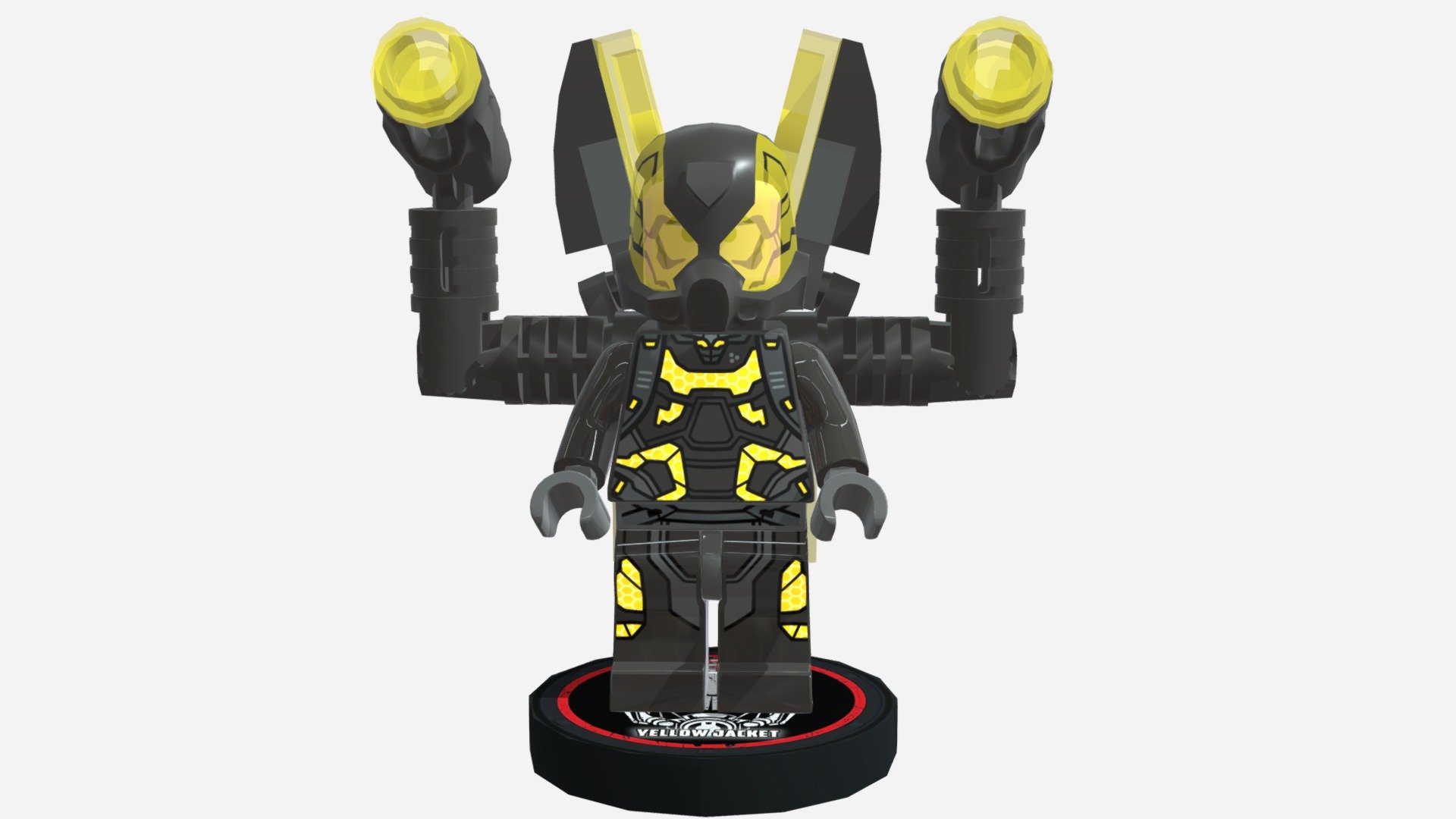 Yellow Jacket - Download Free 3D model by RaulV2 [af9283b] - Sketchfab