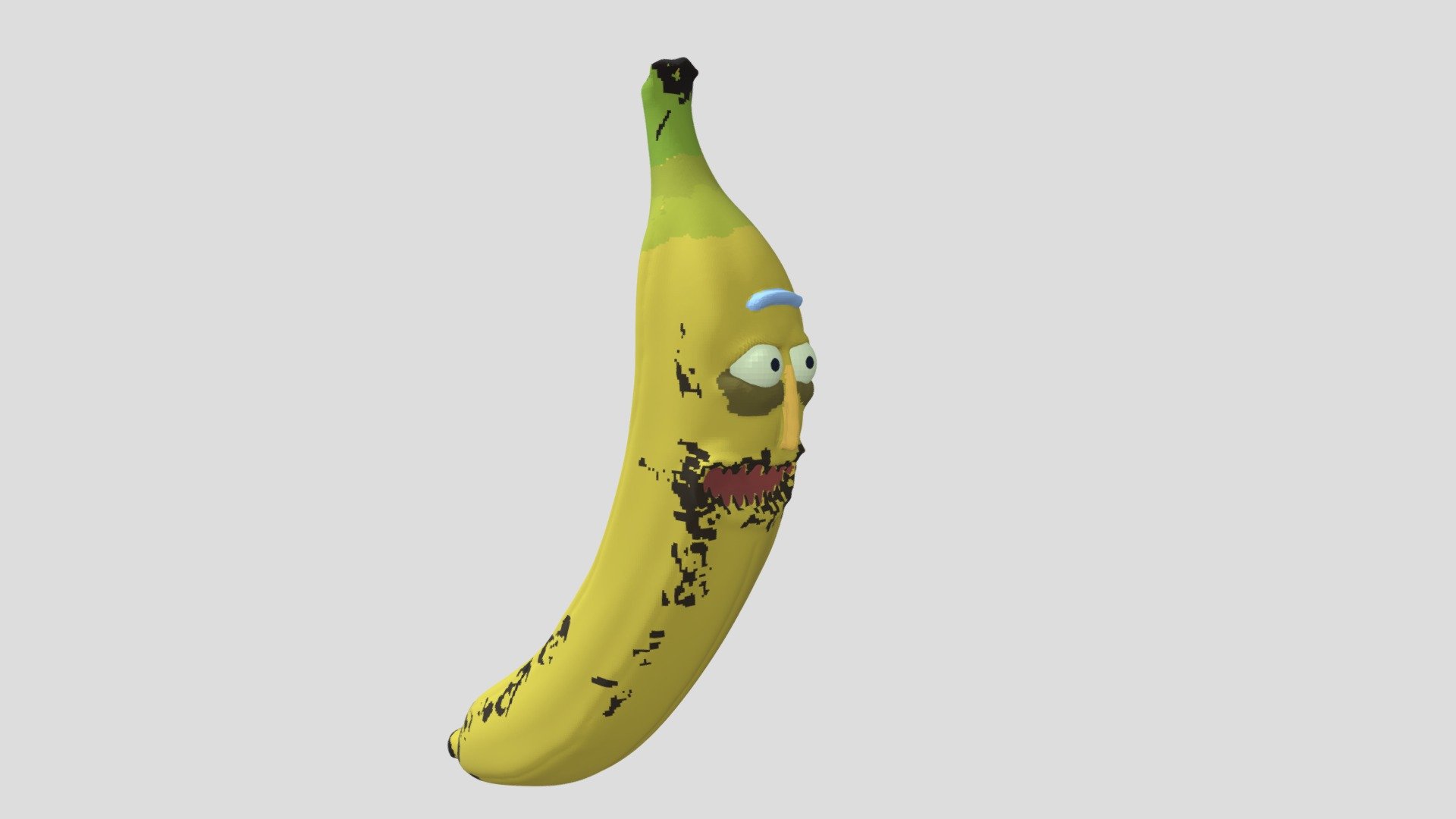 Banana Rick - Download Free 3D model by Neekolight666 [af936b0] - Sketchfab
