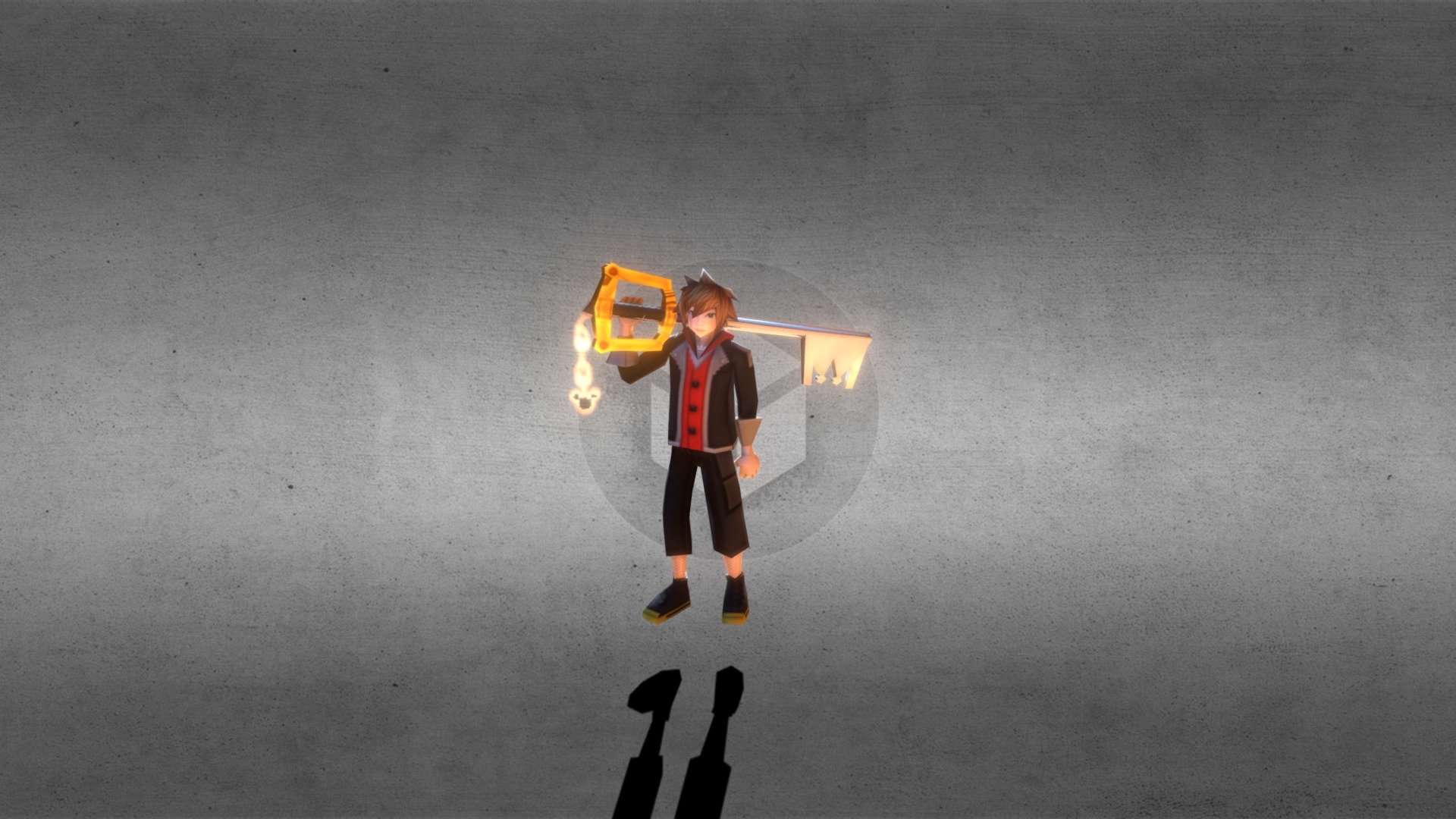 sora-kh4-low-poly - 3D model by nickmiles [af9378b] - Sketchfab