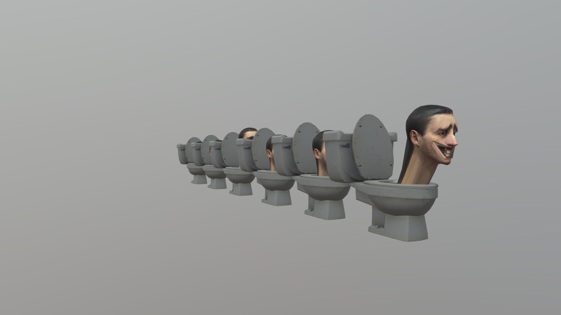 Gray Semi Large Skibidi Toilet - Download Free 3D model by Pumpkin ...