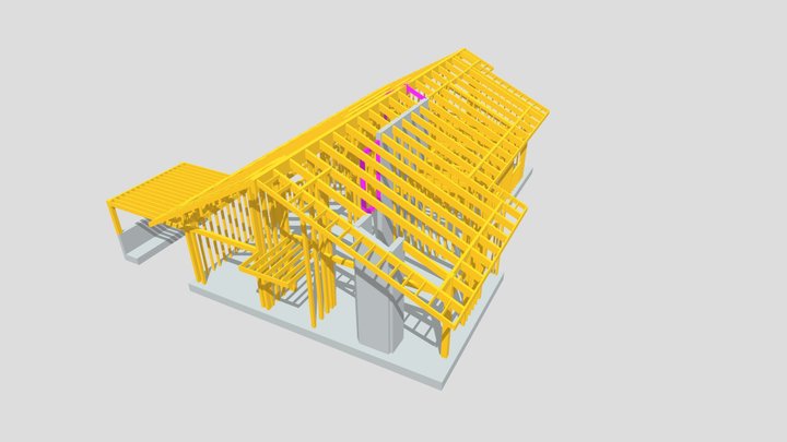 Timberframe 3D models - Sketchfab