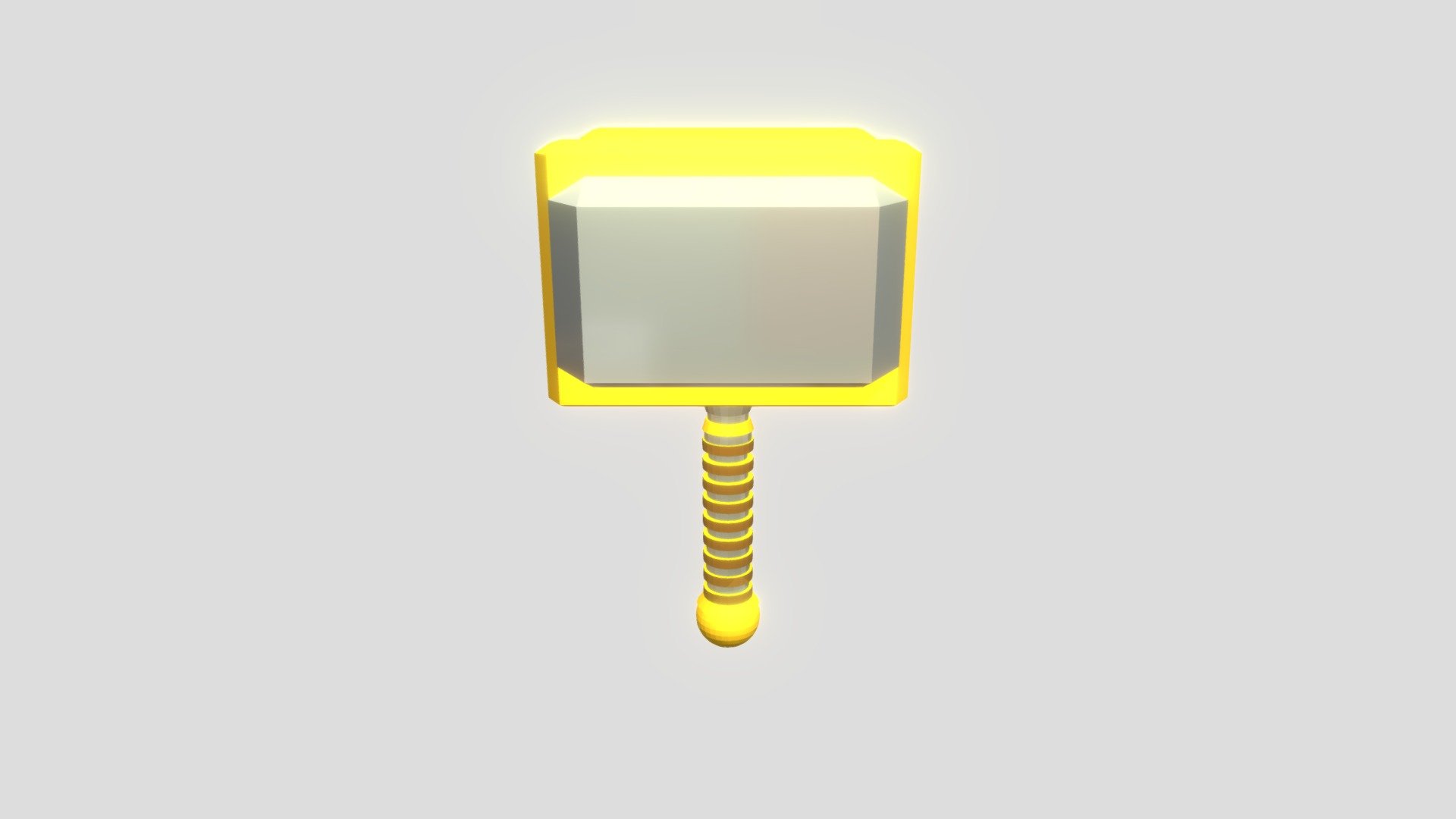 Martillo de thor neon - 3D model by crozzer [af969c3] - Sketchfab
