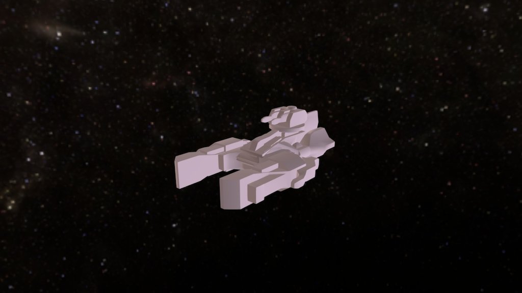 Small Fighter Ship - 3D model by 420 Light Years From Home (@420lyfh ...