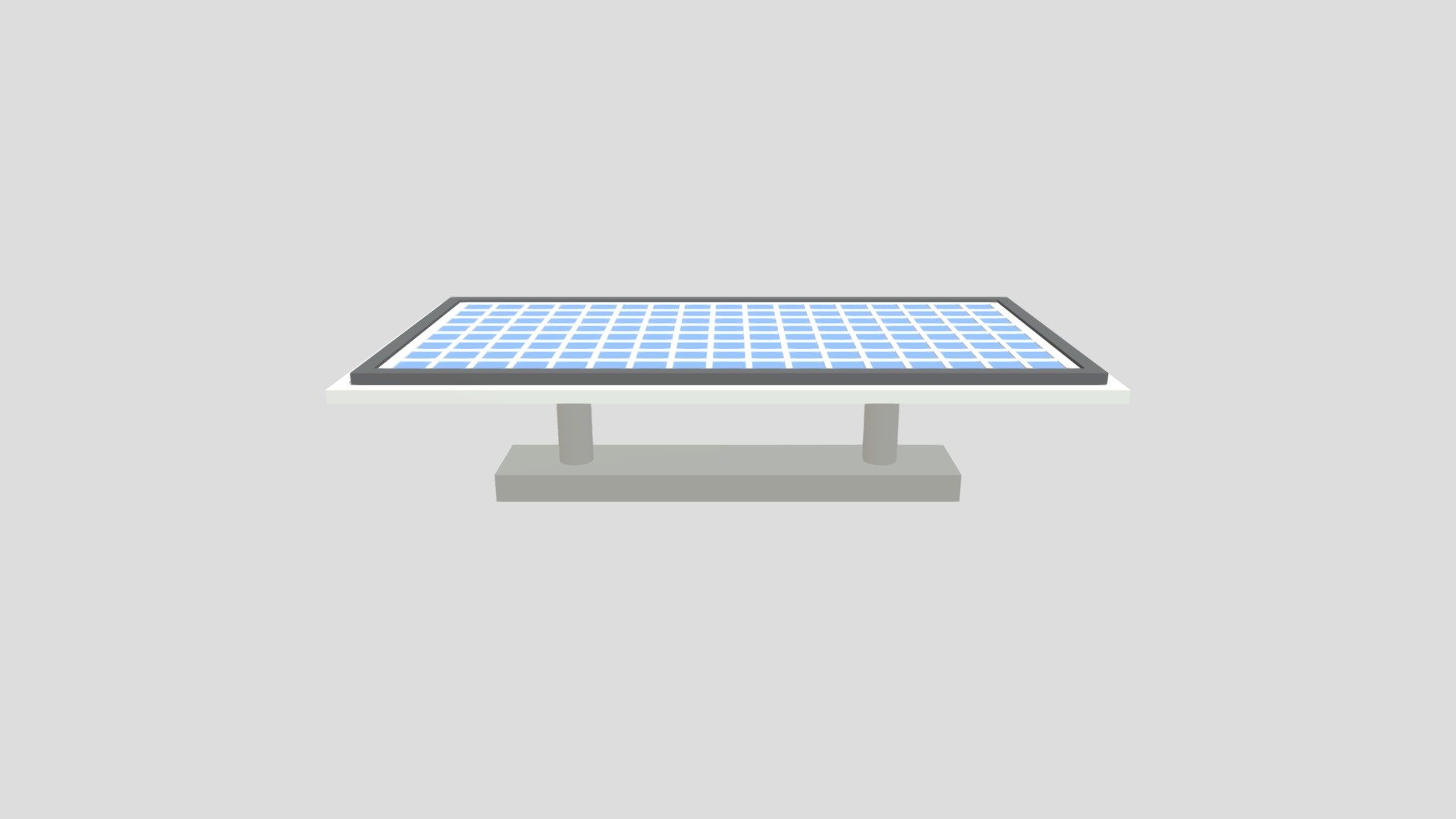 Panel solar V2 - 3D model by anttoxo [af977e4] - Sketchfab