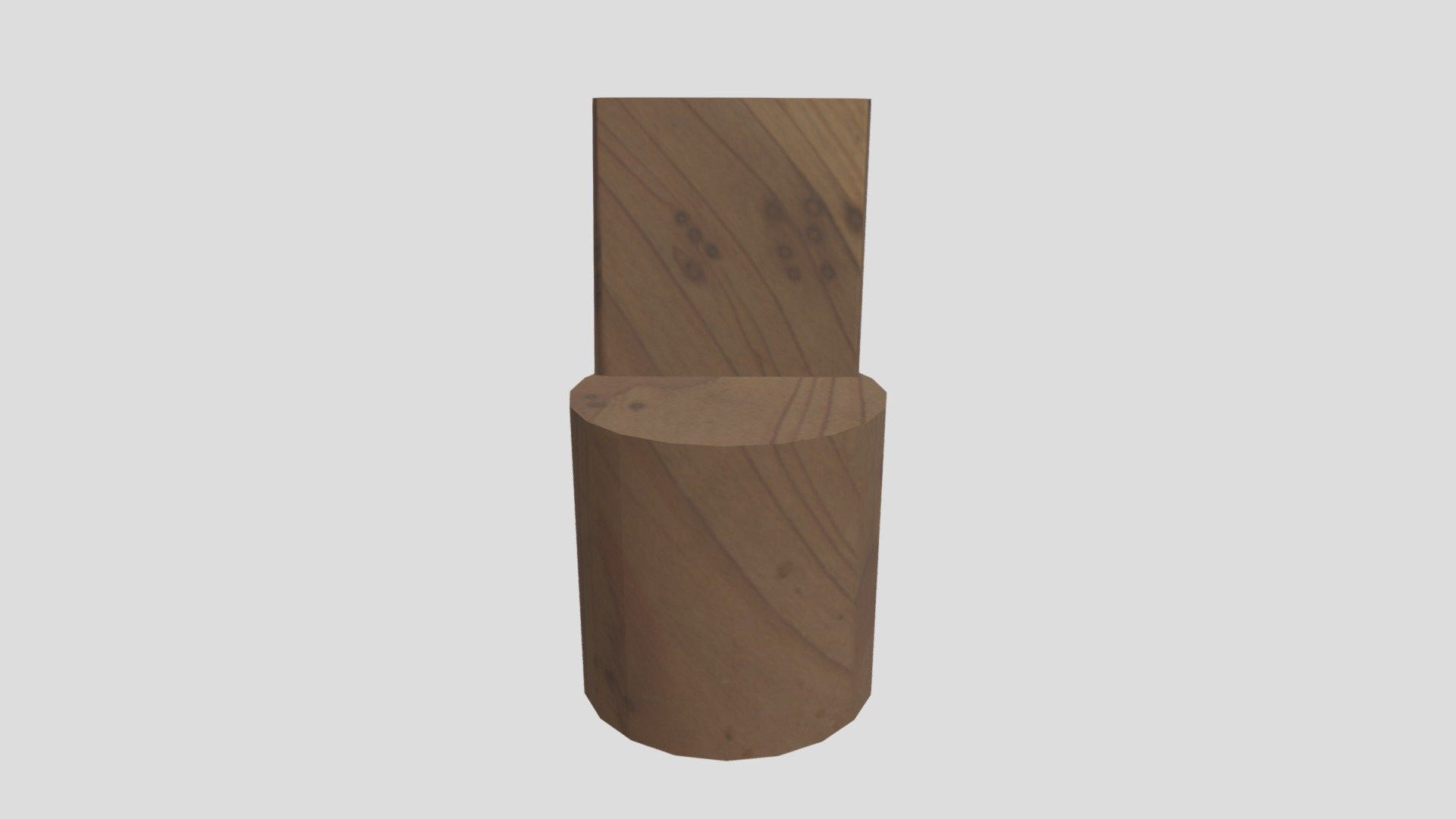 log chair - Download Free 3D model by BUTCH123 [af99ccf] - Sketchfab