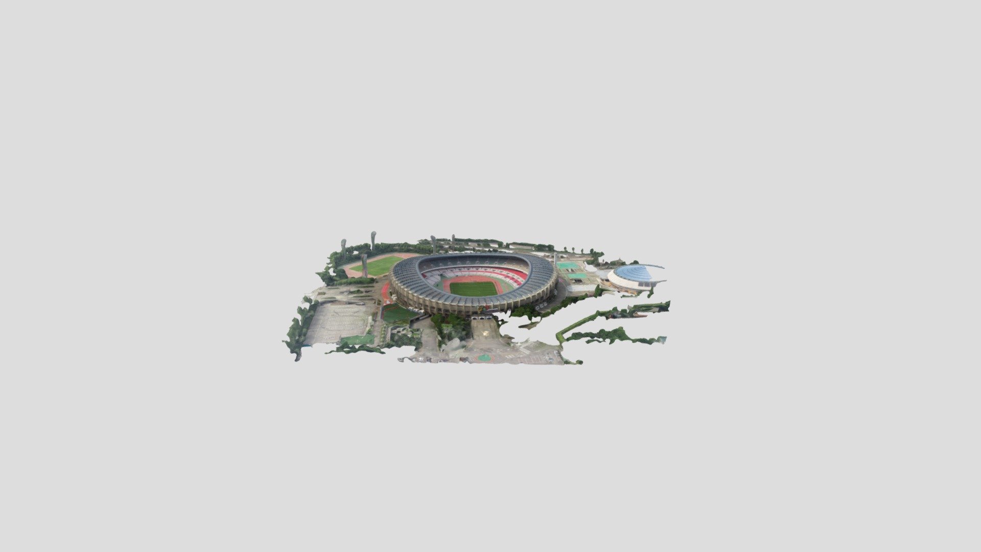 88' SEOUL Olympic Stadium Pix4D - 3D model by cjohn712 [af9c2b0 ...