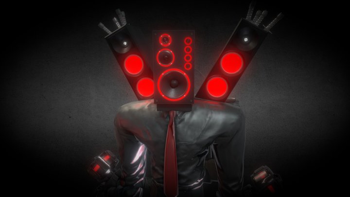 Speakerman 3D models - Sketchfab
