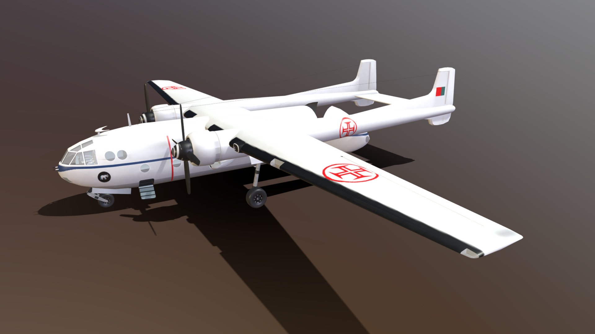Nord 2501 Noratlas - Download Free 3D model by helijah [afL6ey3] - Sketchfab