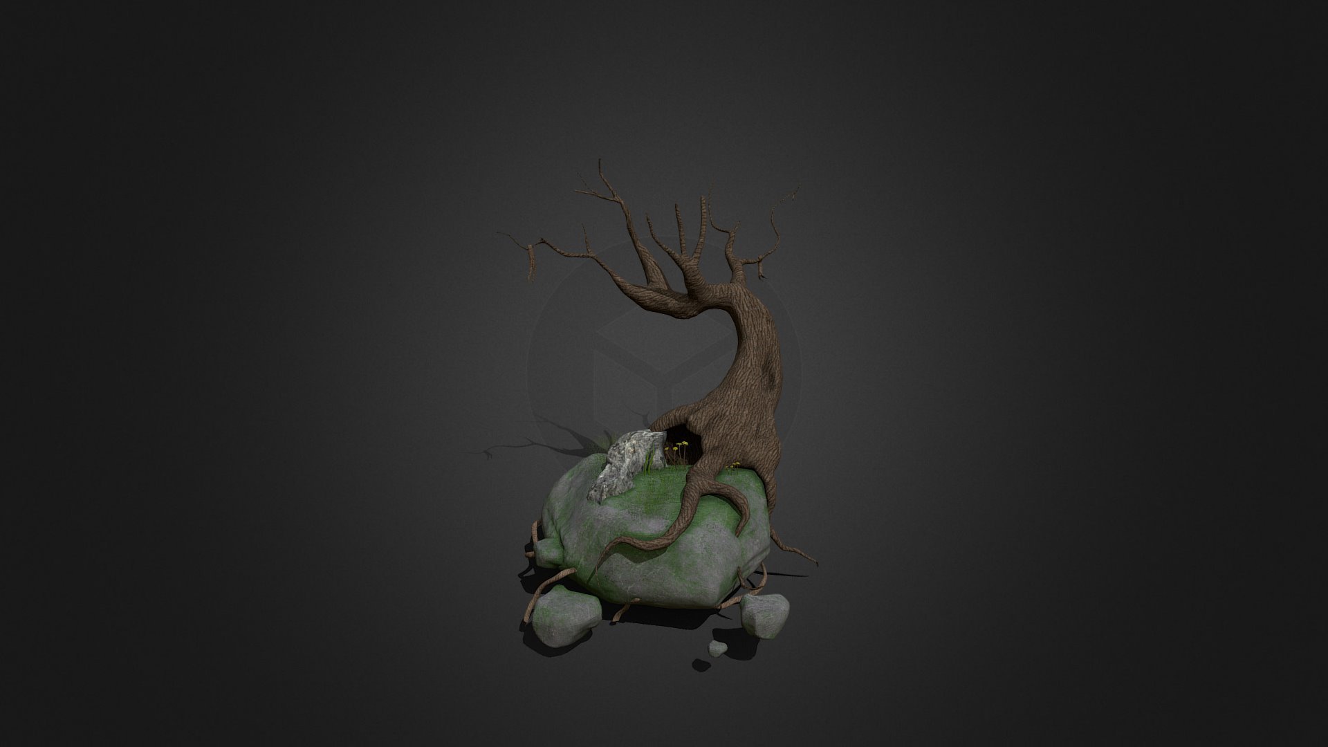Floating Tree - 3D model by Ashwan Maithil (@iamASHMITH) [afa048c ...