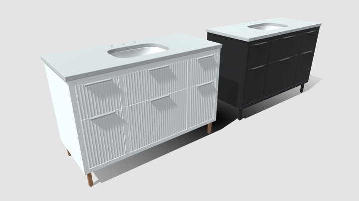 Fluted 3D models - Sketchfab