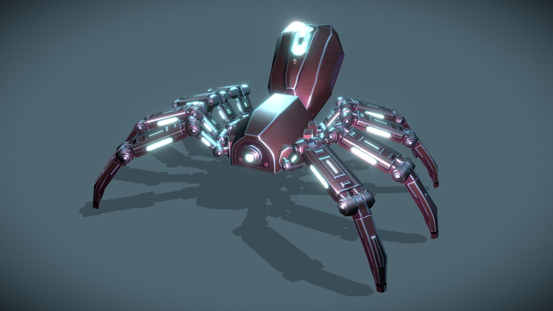 Robotic Spider - Buy Royalty Free 3D model by Stefan William Rudebjer ...